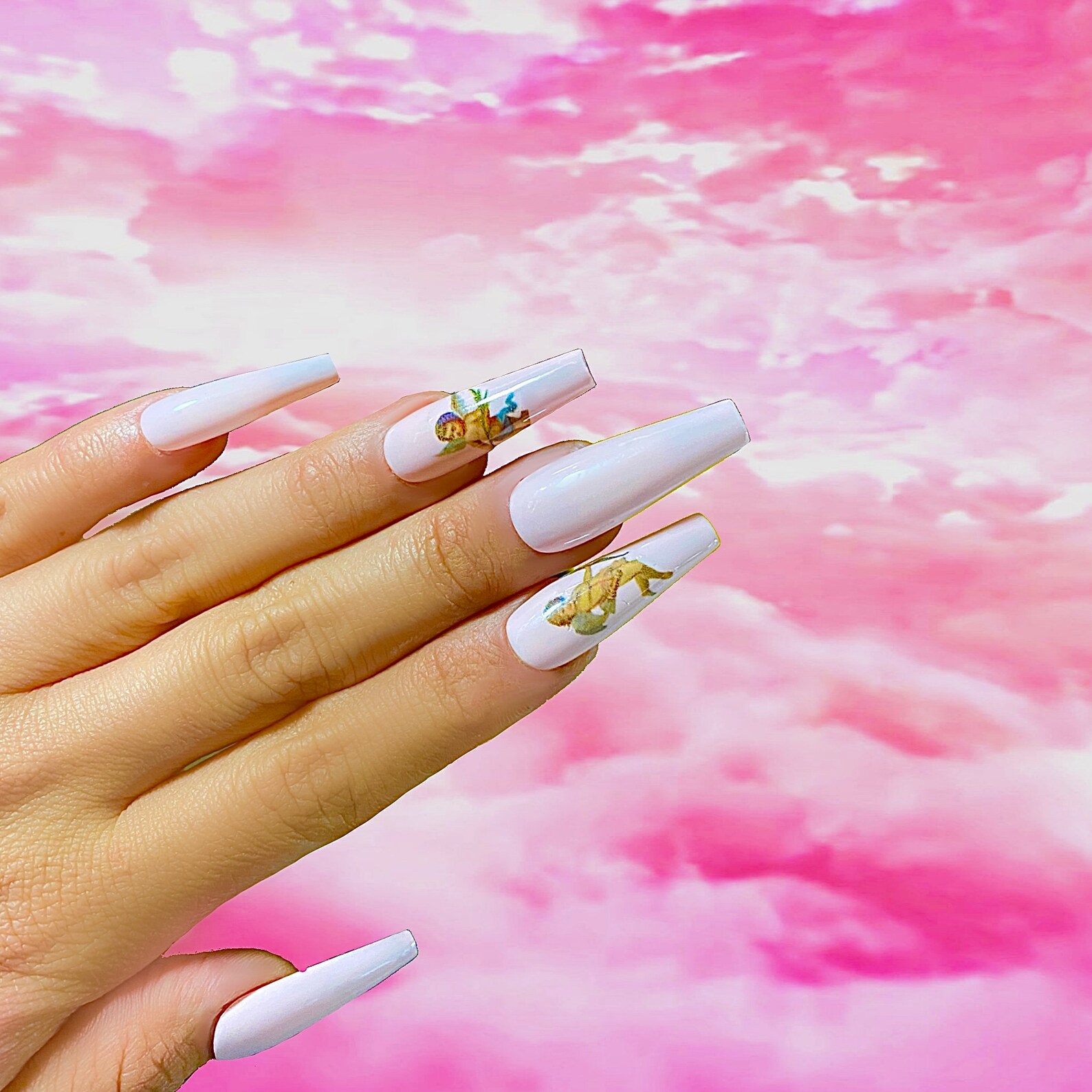Angel Waterslide Nail Decals for Acrylic and Press on Nails - Etsy