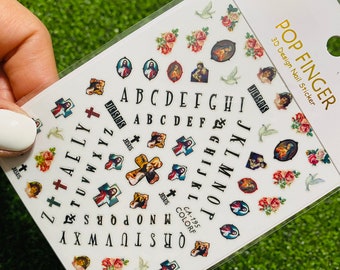 Christian Nail Art - Etsy