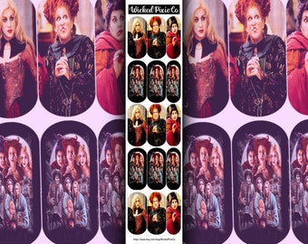 Occult Nail Decals / Symbols Nail Decal / Witch Nail Decal / - Etsy