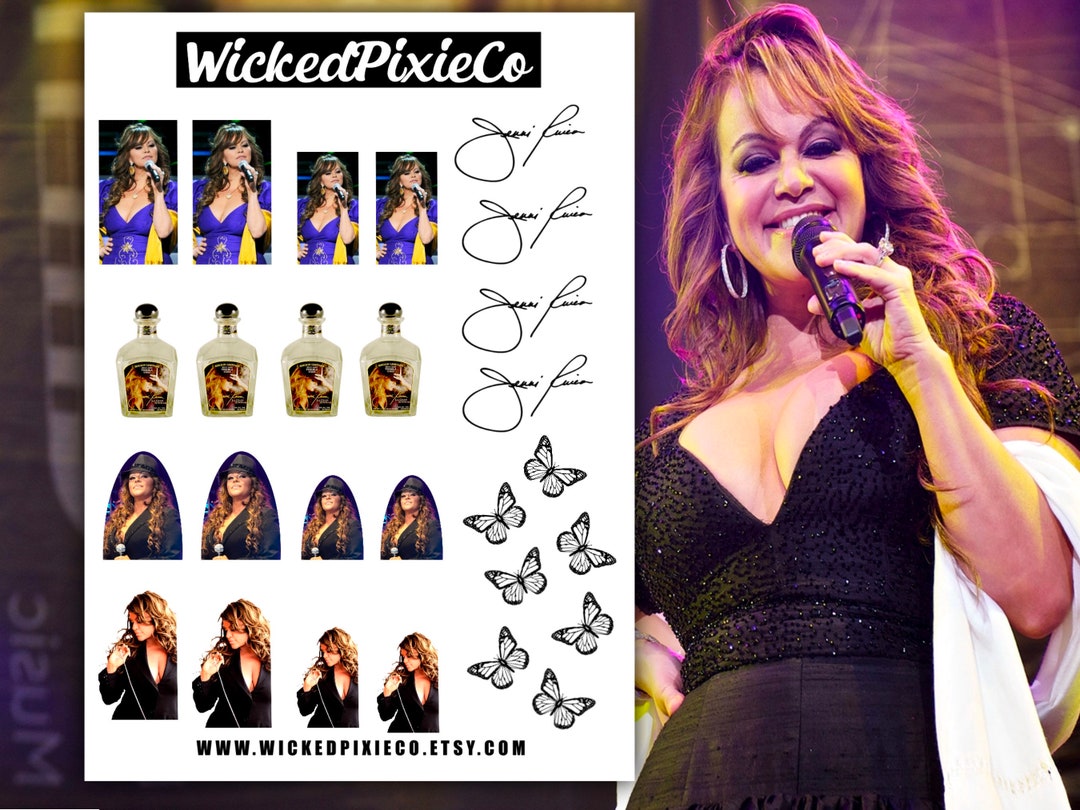 Jenni Rivera Nail Decals - Etsy