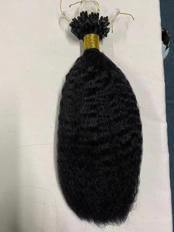 Micro Link Hair Extension Micro Loop Links Afro Kinky Curl | Etsy