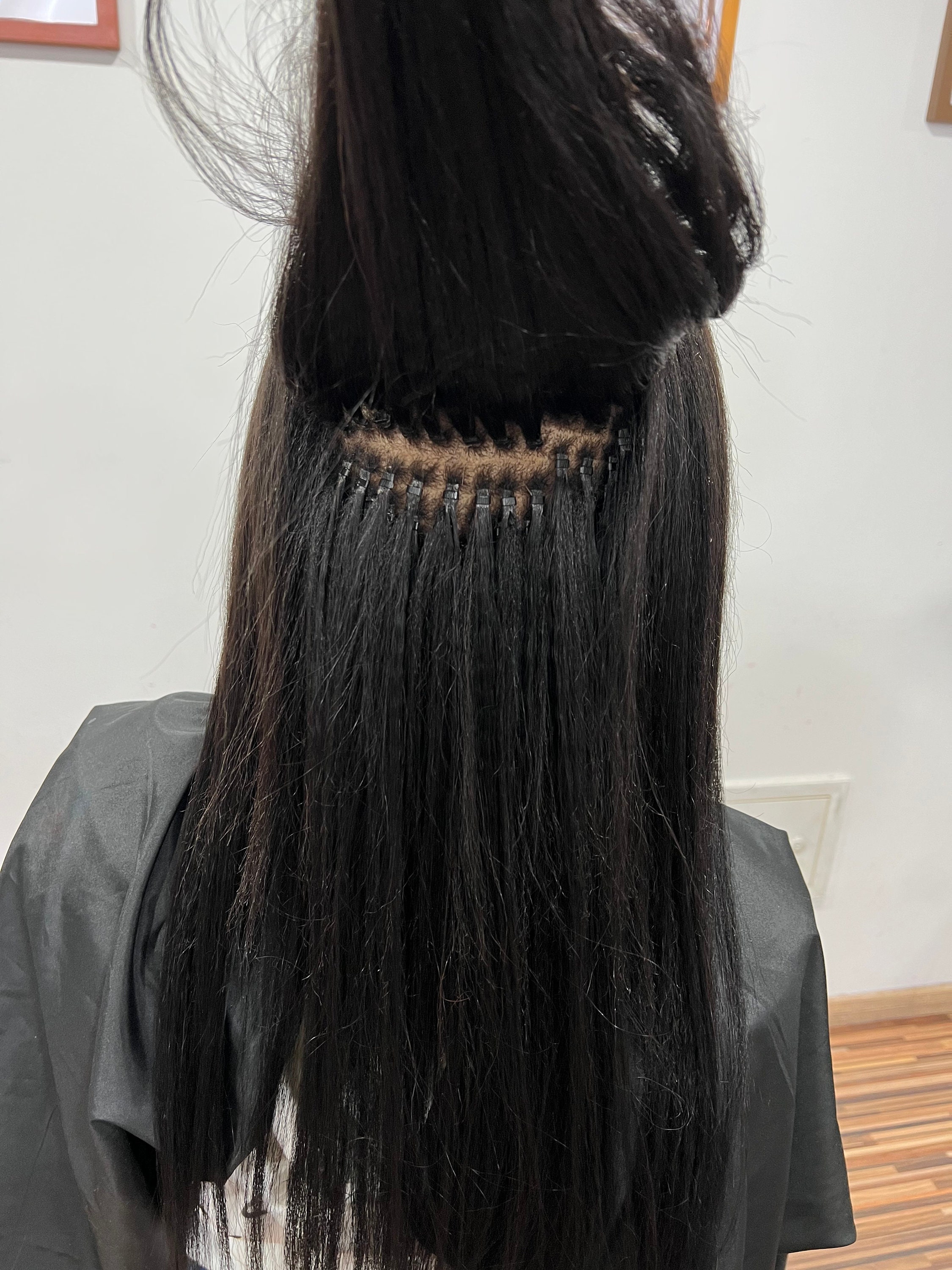 Micro Link Hair Extension Micro Loop Links Afro Kinky Curl Human Hair ...
