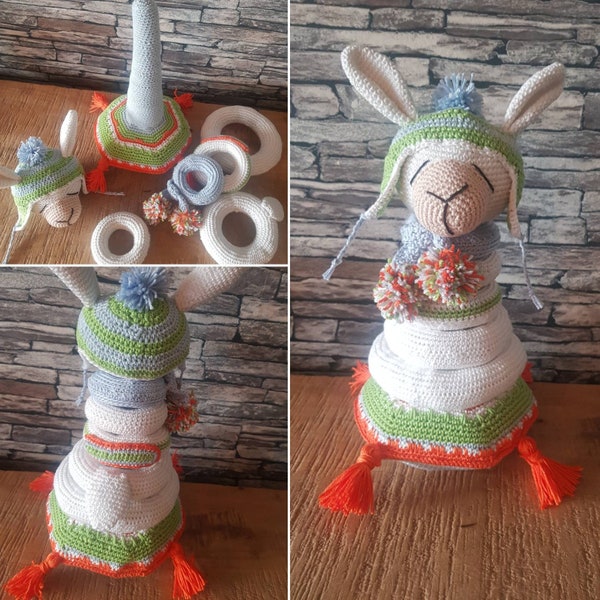 Crochet Stacking Toy - Etsy