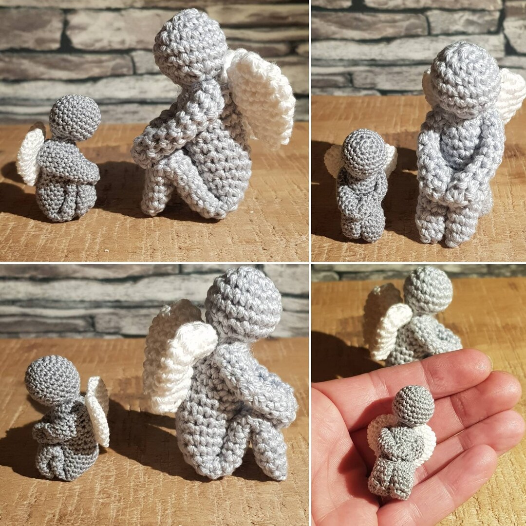 Crochet Angel, Guardian Angel, Crocheted Angel - Etsy