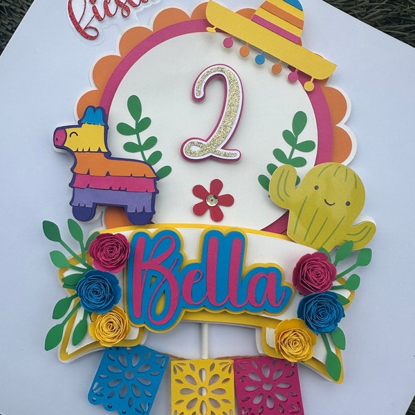 Fiesta Cake Topper - Etsy
