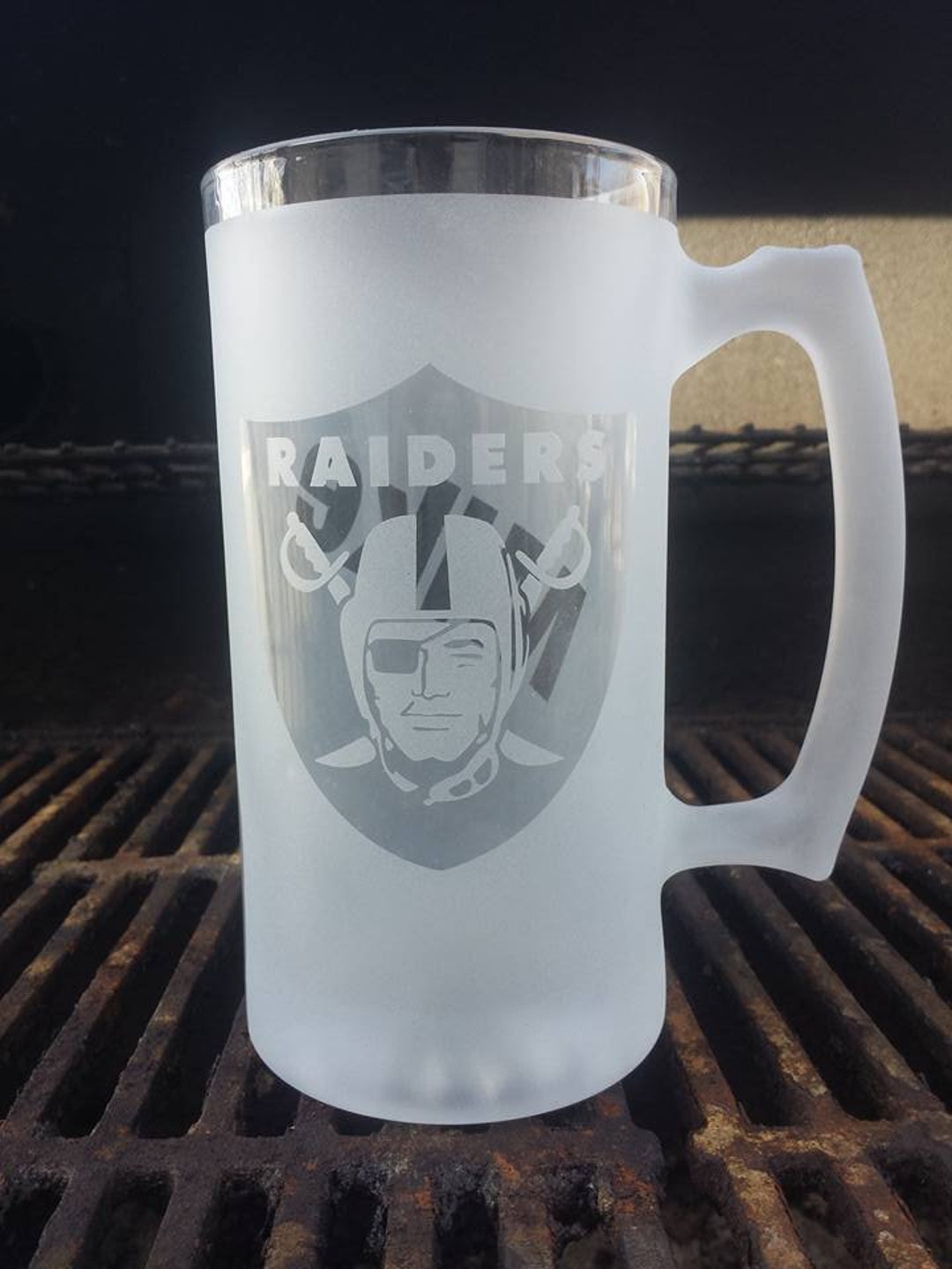 Best Raiders Gift | Personalized Raiders Beer Mug | Unique Raiders Gift ...
