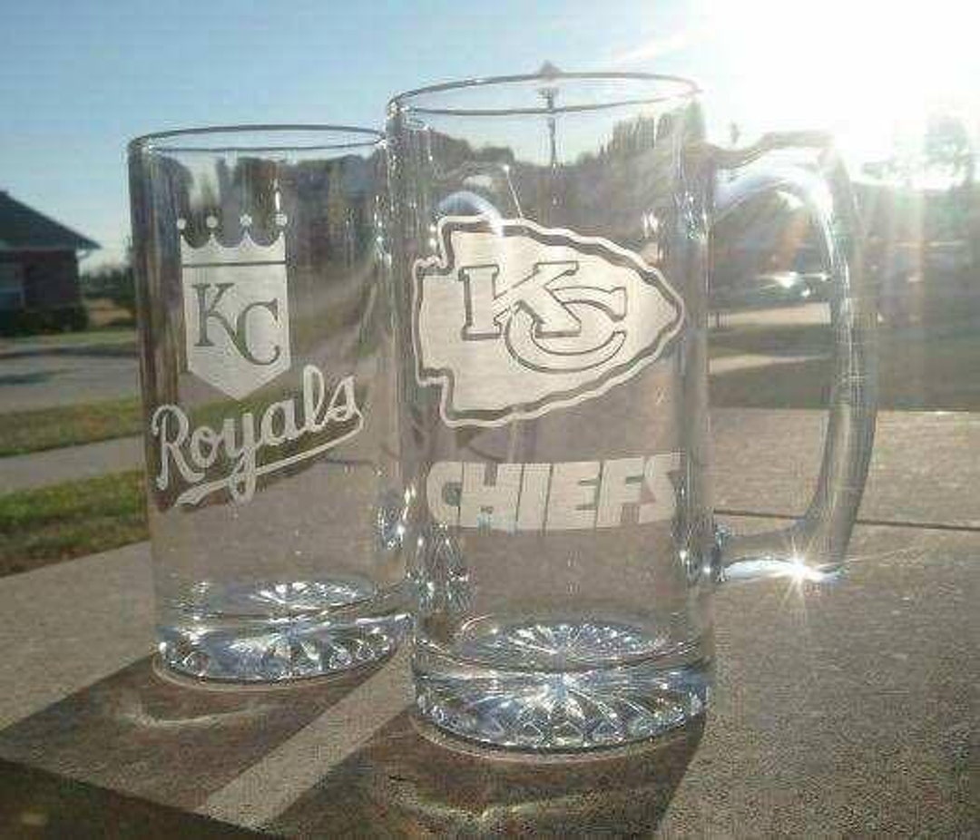 Kansas City Chiefs Gift | Personalized KC Chiefs Beer Mug | Unique ...