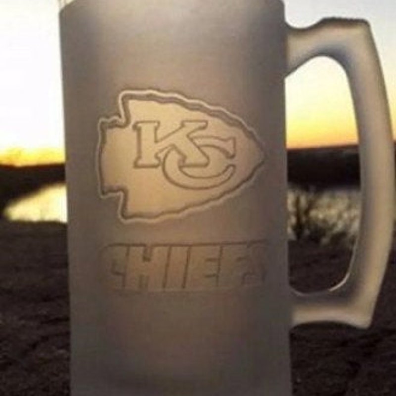 Chiefs Beer Mug - Etsy