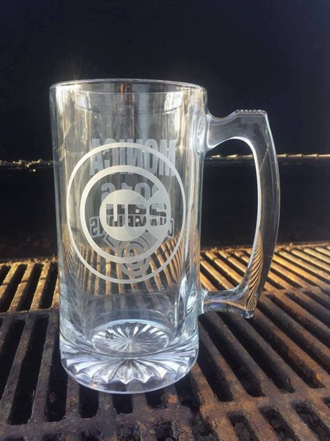 Chicago Cubs Gift | Personalized Chicago Cubs Beer Mug | Unique Chicago ...
