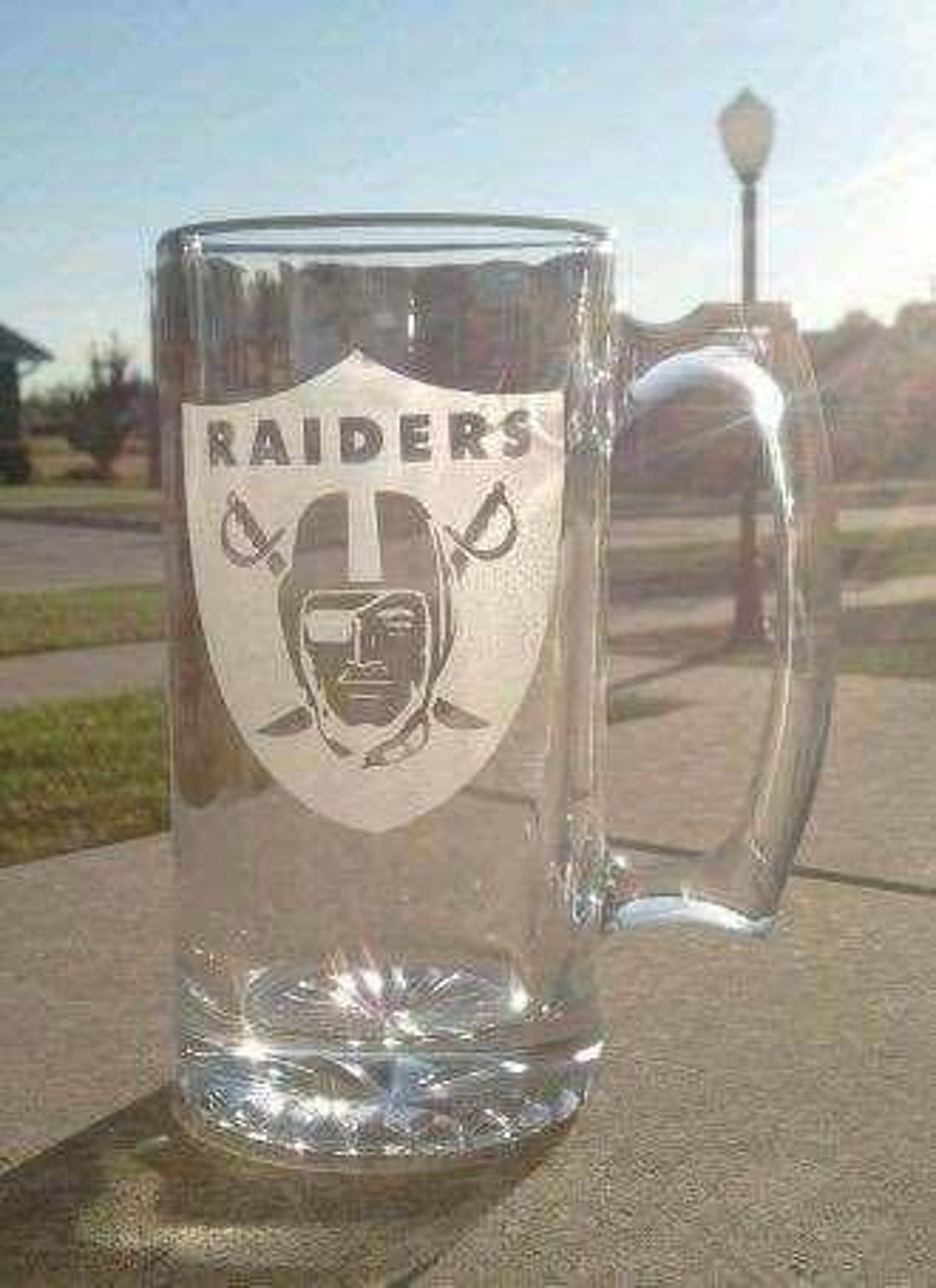 Best Raiders Gift Personalized Raiders Beer Mug Unique Raiders Gift for ...