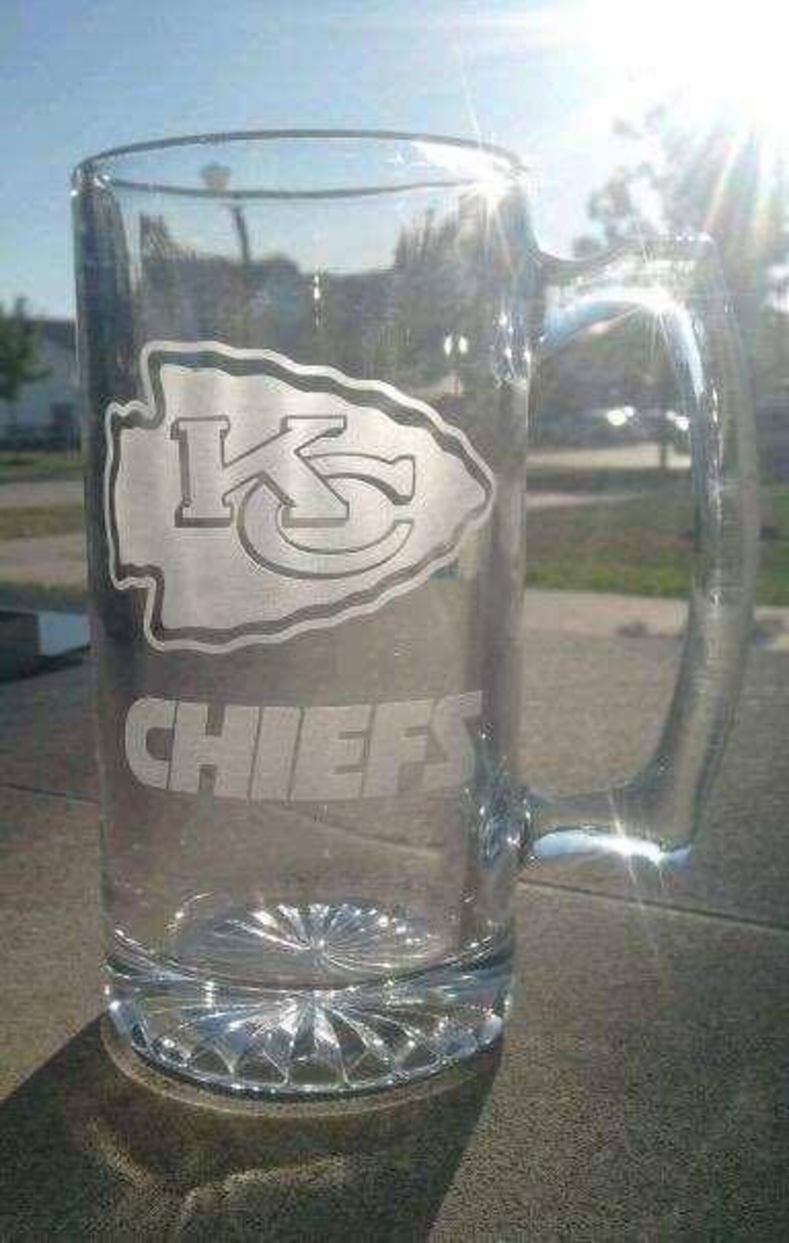 Kansas City Chiefs Gift Personalized KC Chiefs Beer mug | Etsy