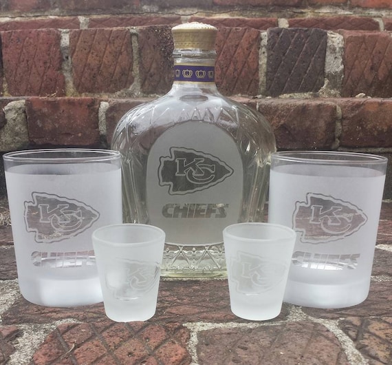 Personalized Kansas City Chiefs Gift KC Chiefs Liquor Set - Etsy