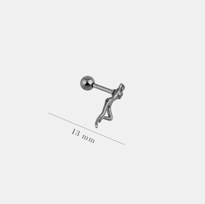 Stainless Steel Piercing Helix Piercing Curved Bar Piercing - Etsy