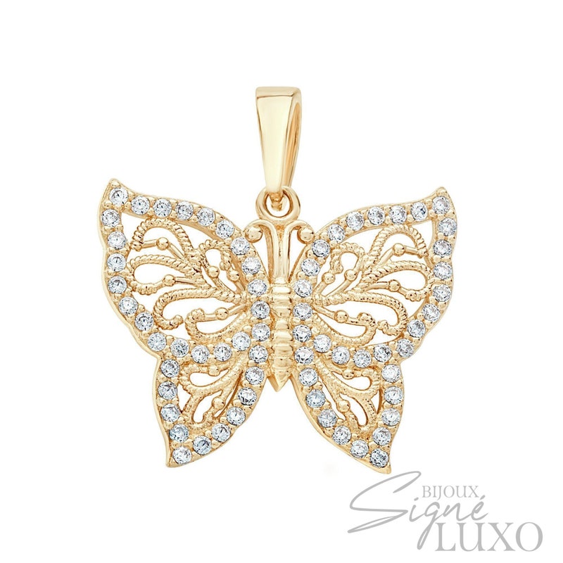 Butterfly Pendant - Etsy