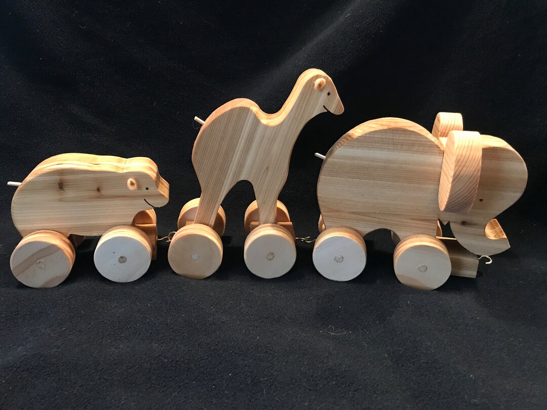 Animal Parade Train 1: Bear, Hippo, Camel - Etsy