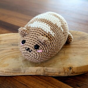 PATTERN: Loaf Cat Crochet - PDF ONLY - Amigurumi Bread Cat Crochet ...