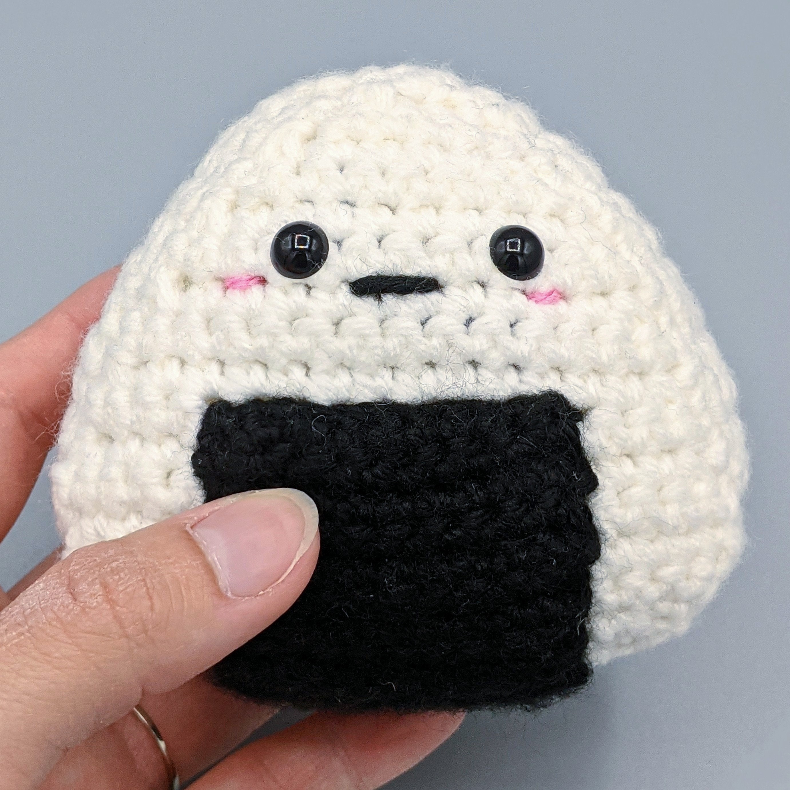 PATTERN: Onigiri Crochet PDF ONLY Amigurumi Onigiri Patter - Etsy