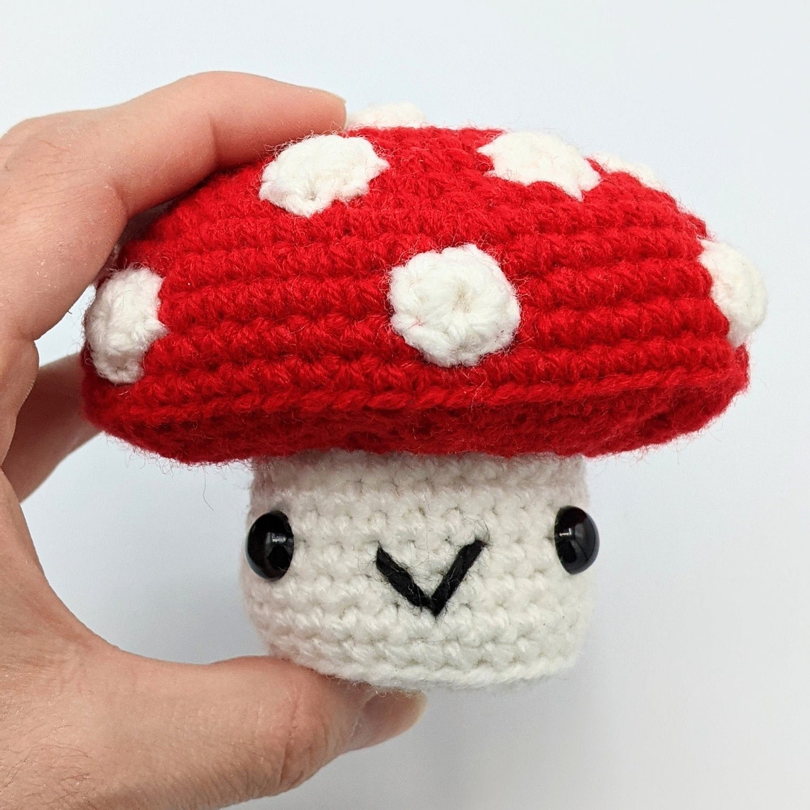 PATTERN: Big & Mini Mushroom Crochet PDF ONLY Large and | Etsy
