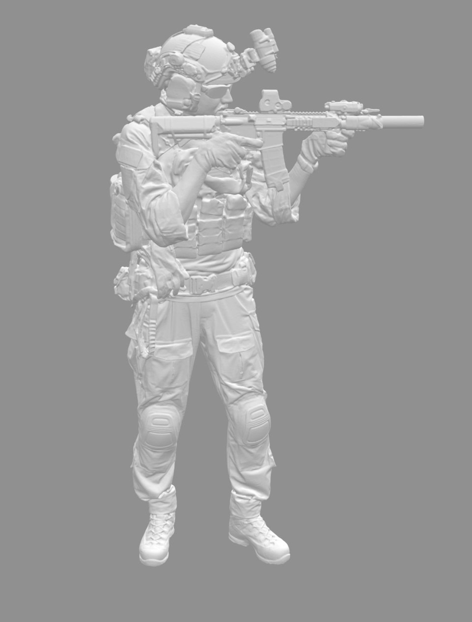 Soldier STL File / 123DesignCreations | Etsy