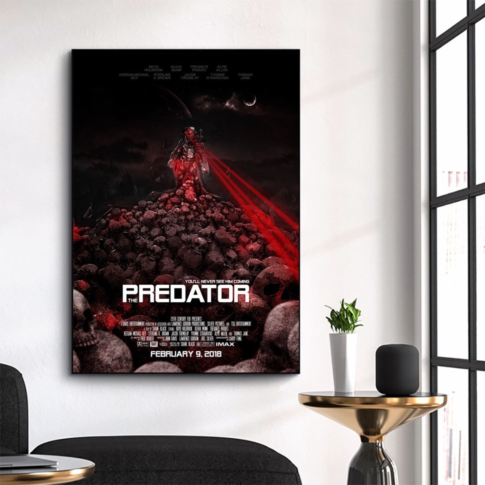 Predator classic movie poster Art canvas painting poster | Etsy