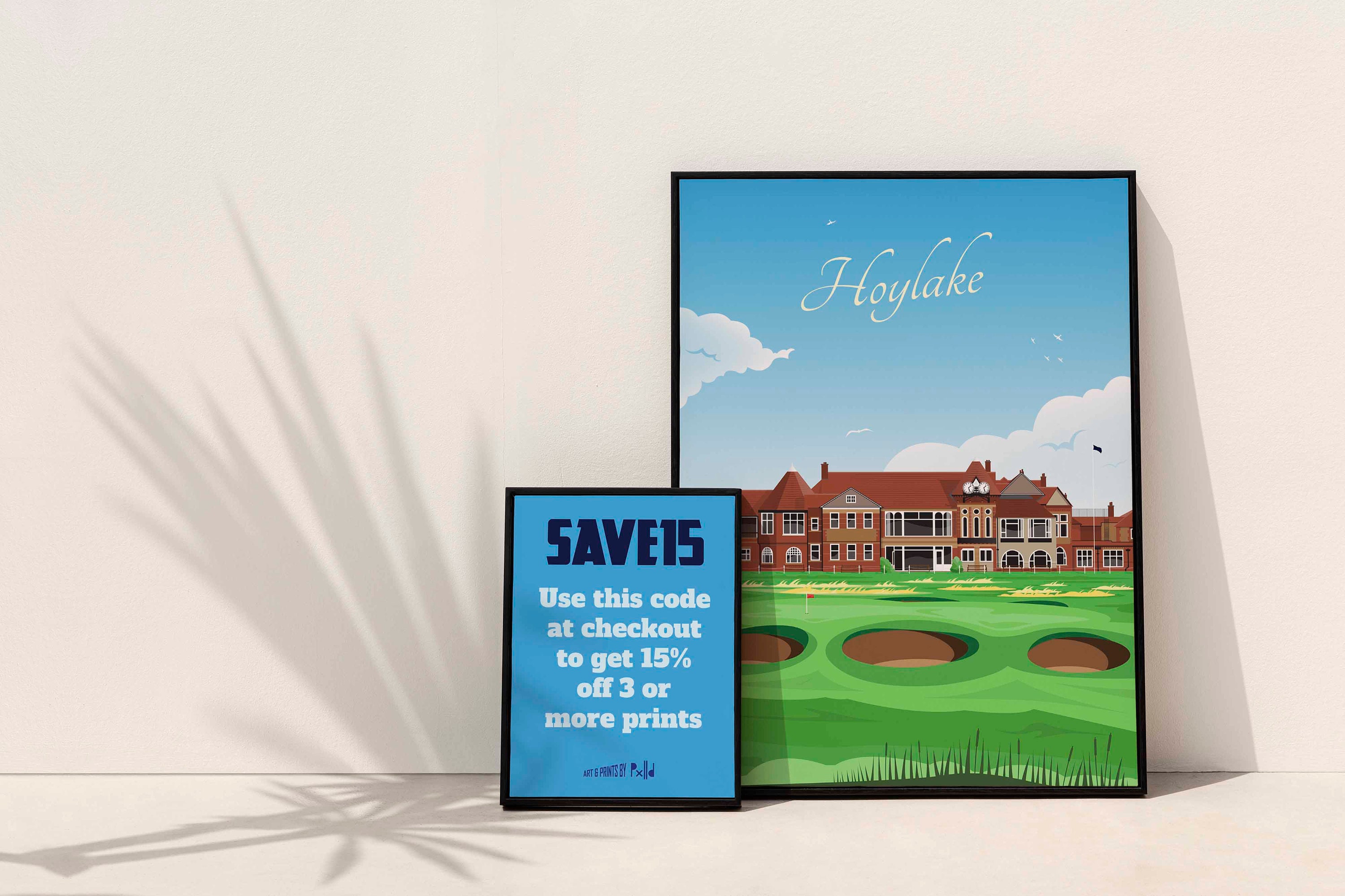 Hoylake Golf Poster, Hoylake Golf Print, Golf Course Print, Golf Poster ...