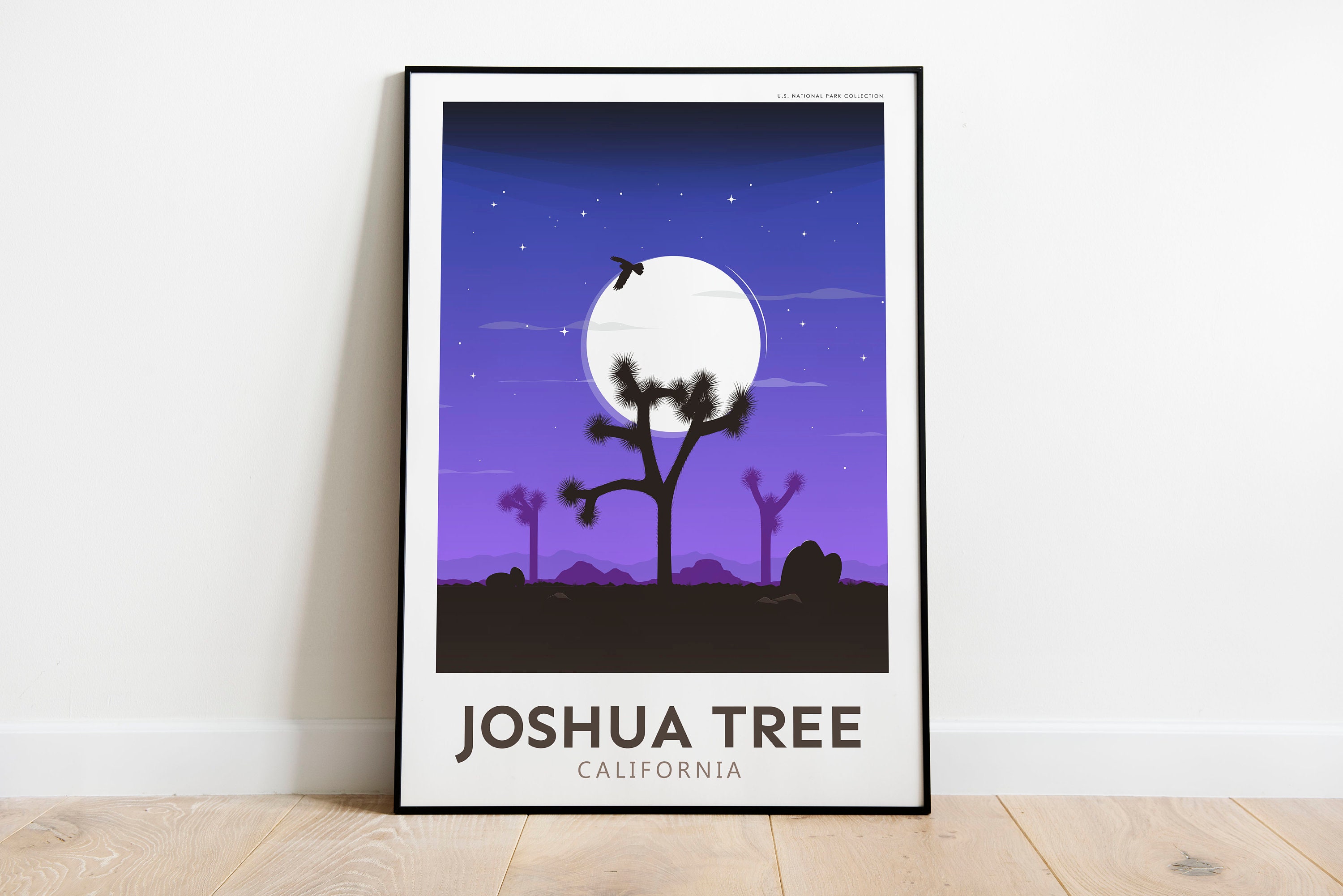 Joshua Tree Print Joshua Tree Poster US National Park - Etsy UK