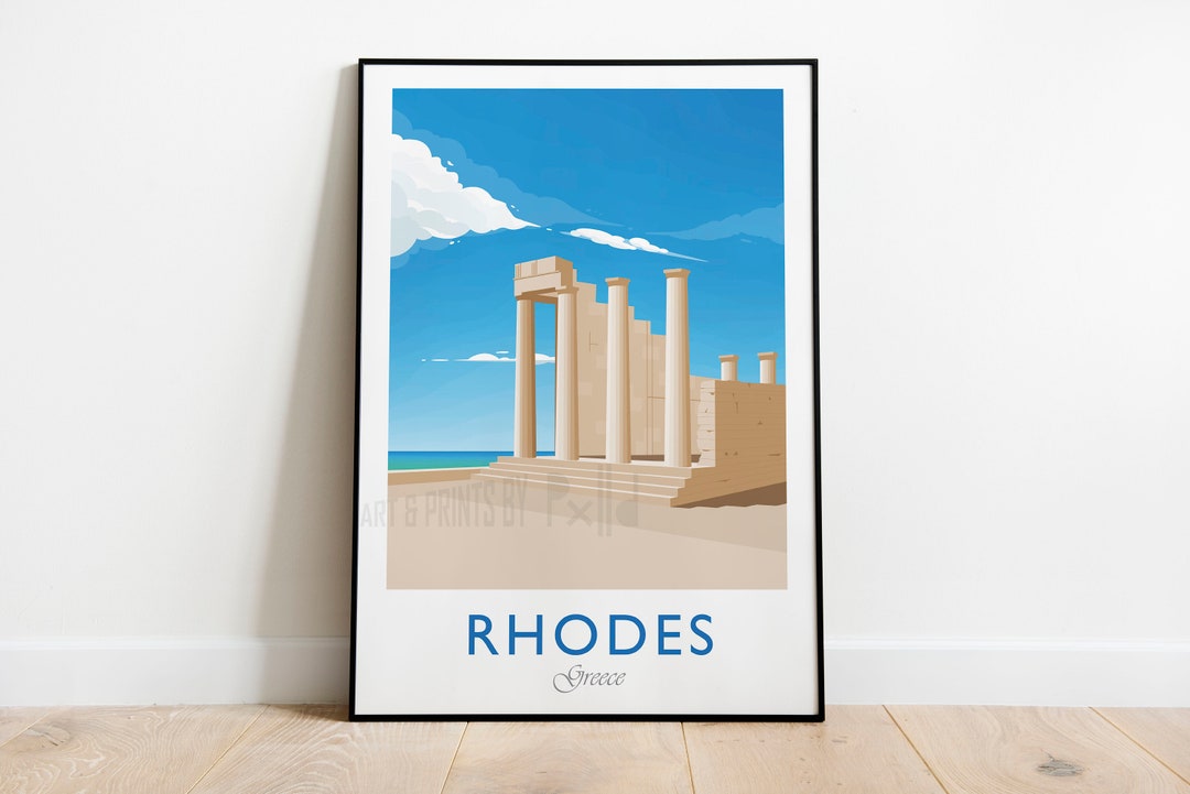 Rhodes, Greece, Acropolis of Rhodes, Greek Islands, Greek Monuments ...