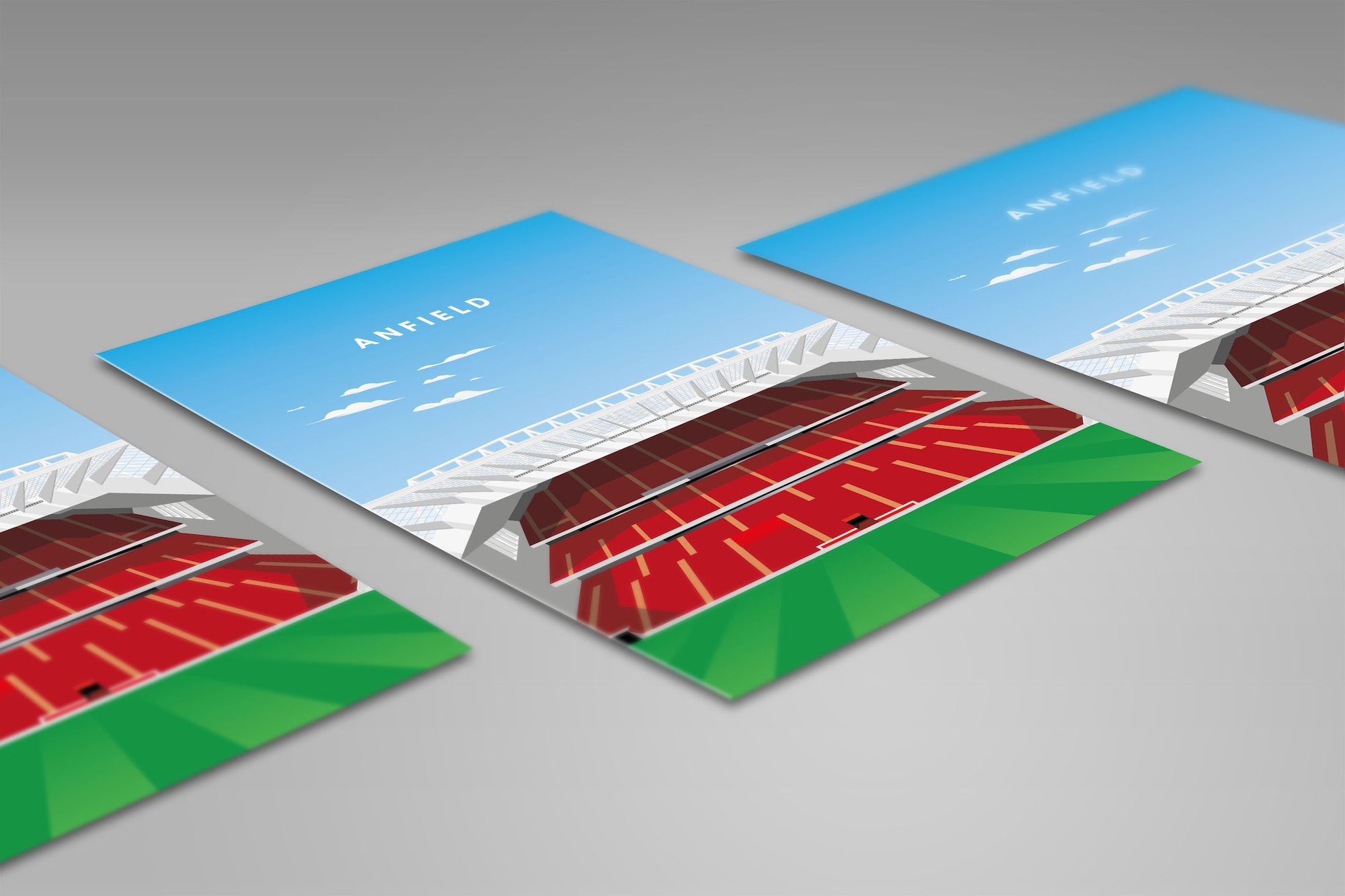LFC, Anfield, Anfield Stadium Poster