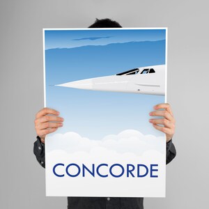 Concorde, Concorde Print, Concorde Poster, Aviation, Engineering ...
