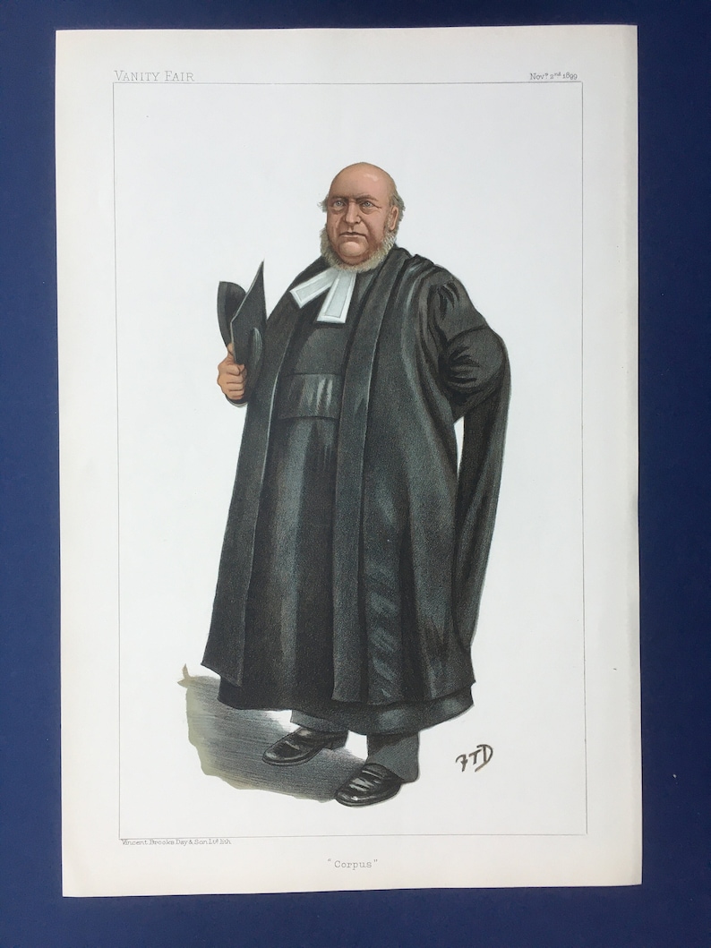 Original 1899 Victorian Lithograph Print of the - Etsy