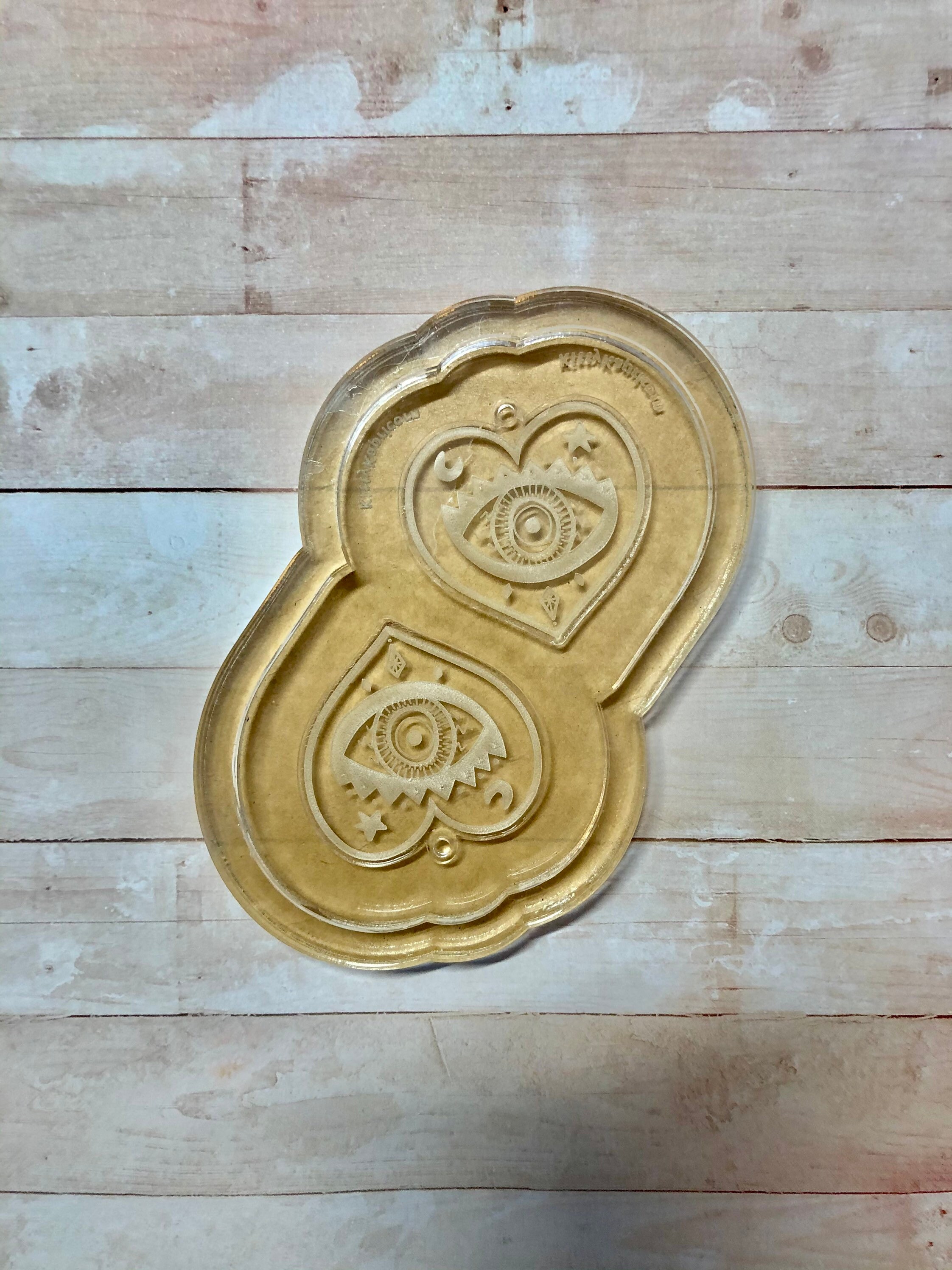 Evil Eye Mold Heart Earring Mold Silicone Resin Mold - Etsy
