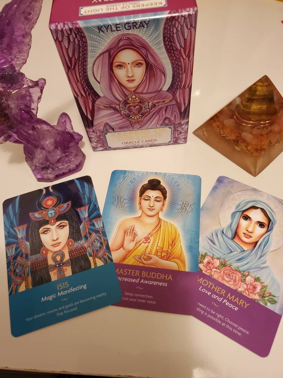 Oracle Card Reading Ascended Masters Angels Gods and | Etsy