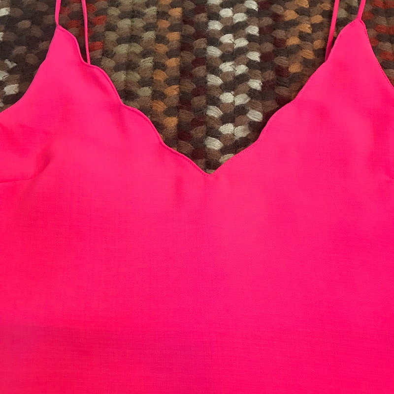 Neon Pink Tank Top - Etsy