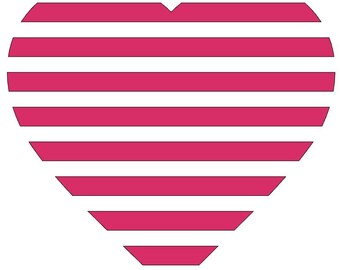 4x4 Heart Graphic SVG - Etsy