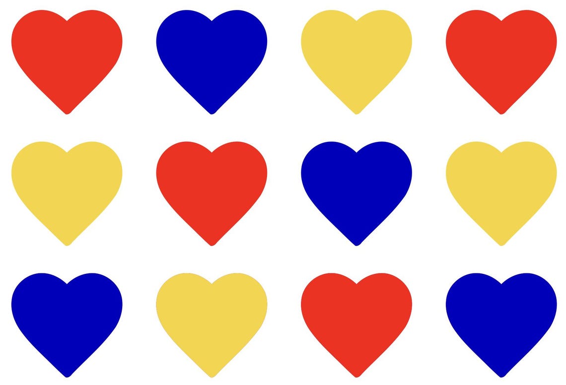 3x4 Heart Graphic SVG - Etsy