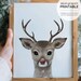 Rudolph the Red Nosed Reindeer Print, Printable Rudolph Art, Rudolph ...