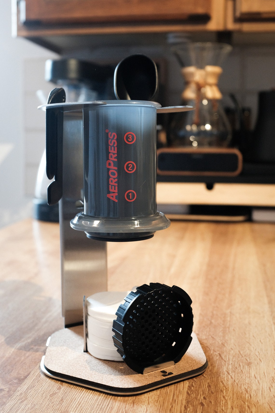 Aeropress Holder Aeropress Organizer & Display Stand metal - Etsy UK