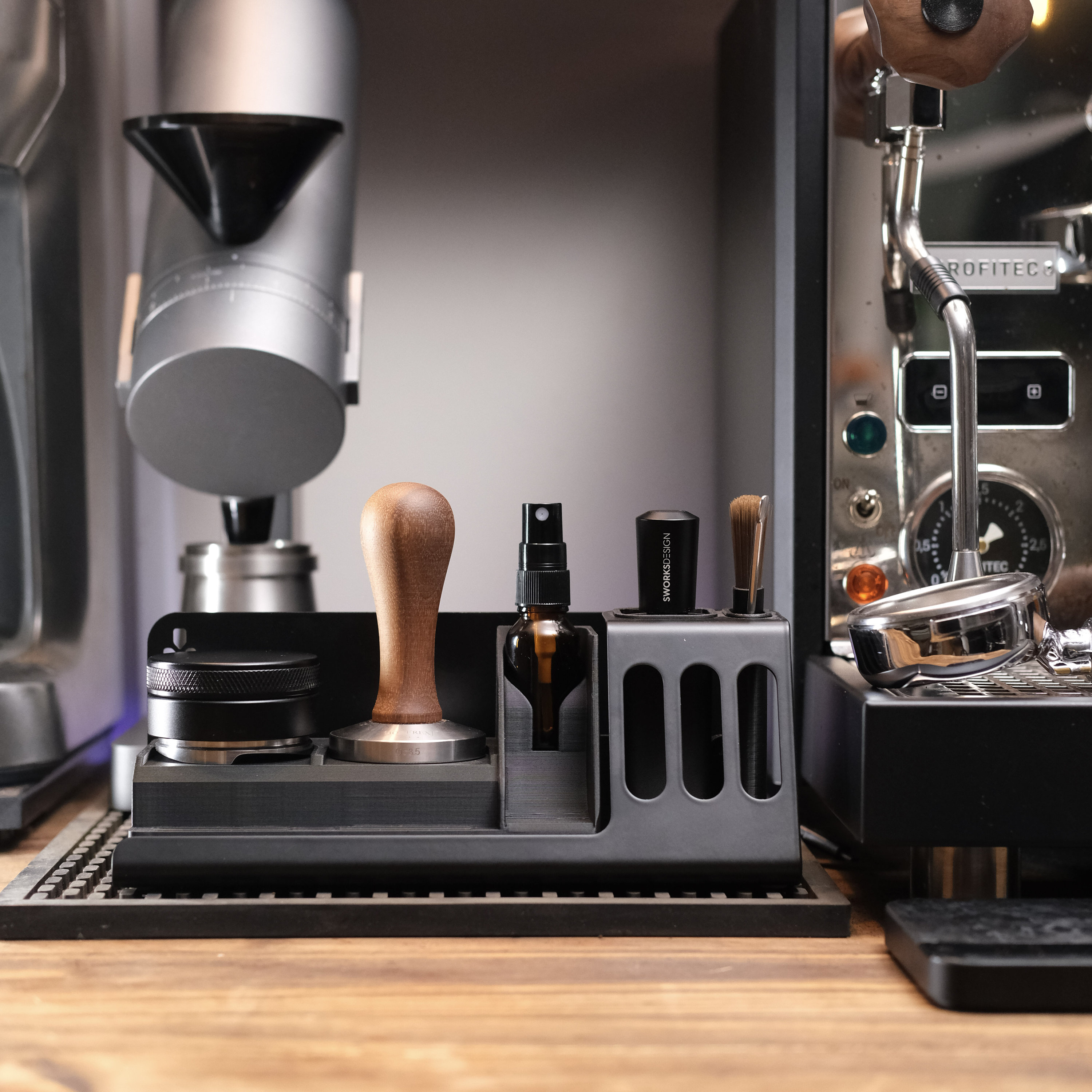Espresso Flow Simplifier - Espresso Prep Tool Organizer, Display Stand ...