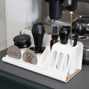 Espresso Flow Simplifier - Espresso Prep Tool Organizer, Display Stand ...