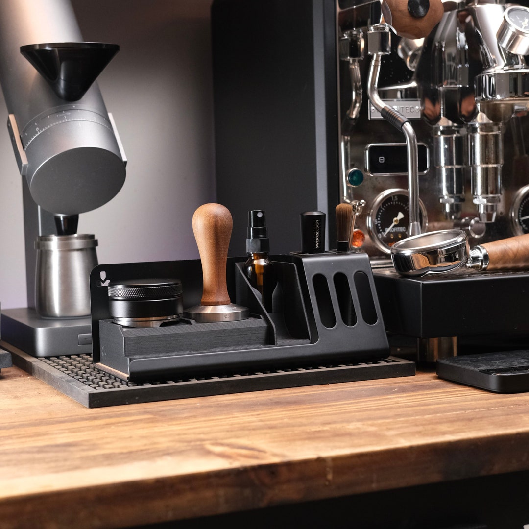 Espresso Flow Simplifier - Espresso Prep Tool Organizer, Display Stand ...