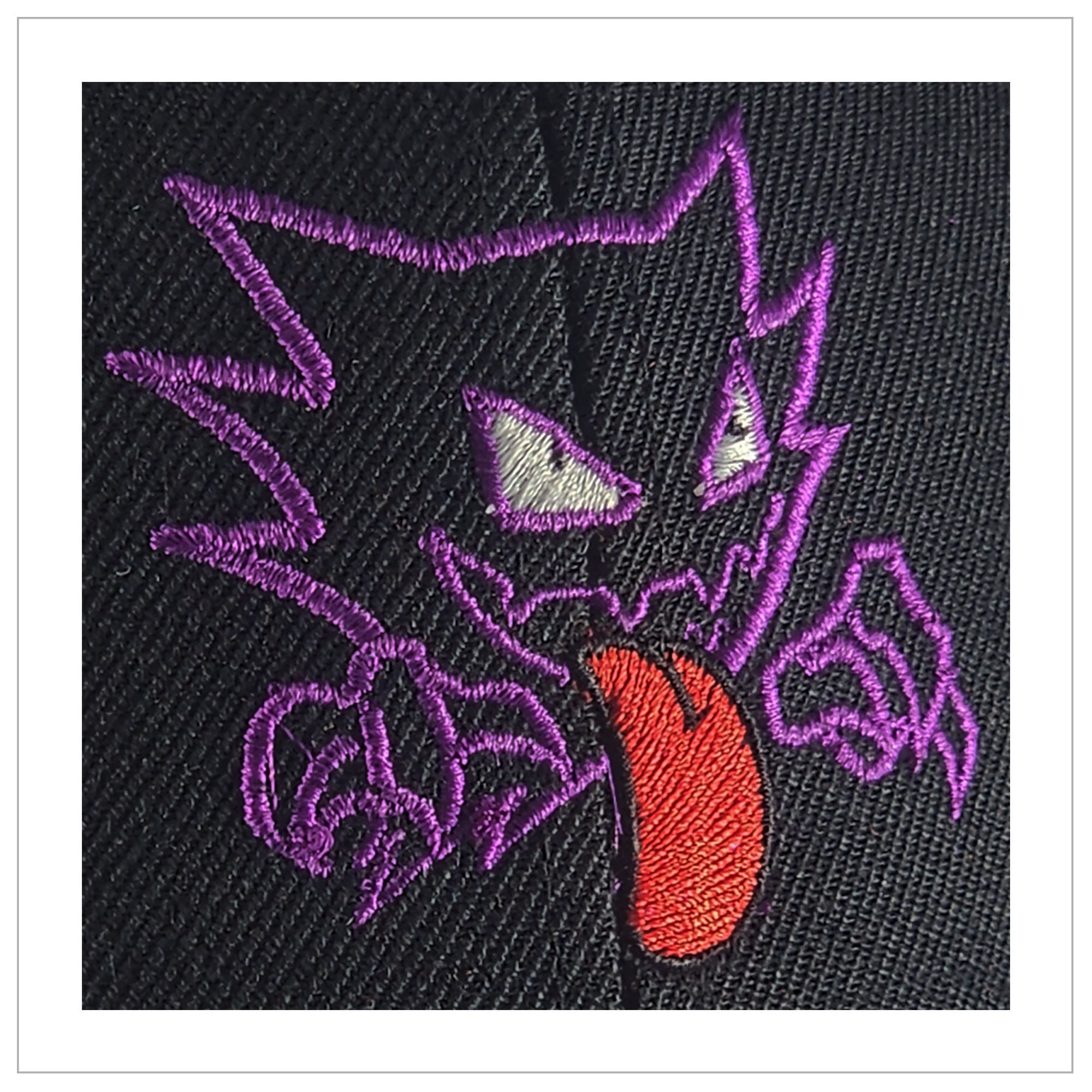 Gen 1 Ghost Pokemon haunter Flat Bill Adjustable Snapback Hat - Etsy