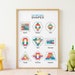 Shapes Poster: Toy Brick Geometric Art, Montessori Classroom (digital ...