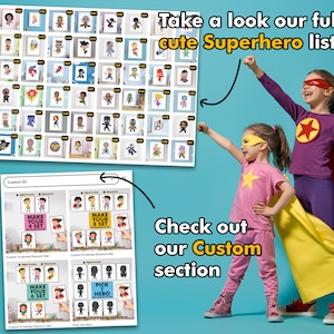 Superhero Kids Bedroom Decor, Superhero Prints, Superhero Wall Art ...