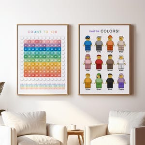 Educational Posters, Classroom Decor, Montessori Preschool, Playroom ...