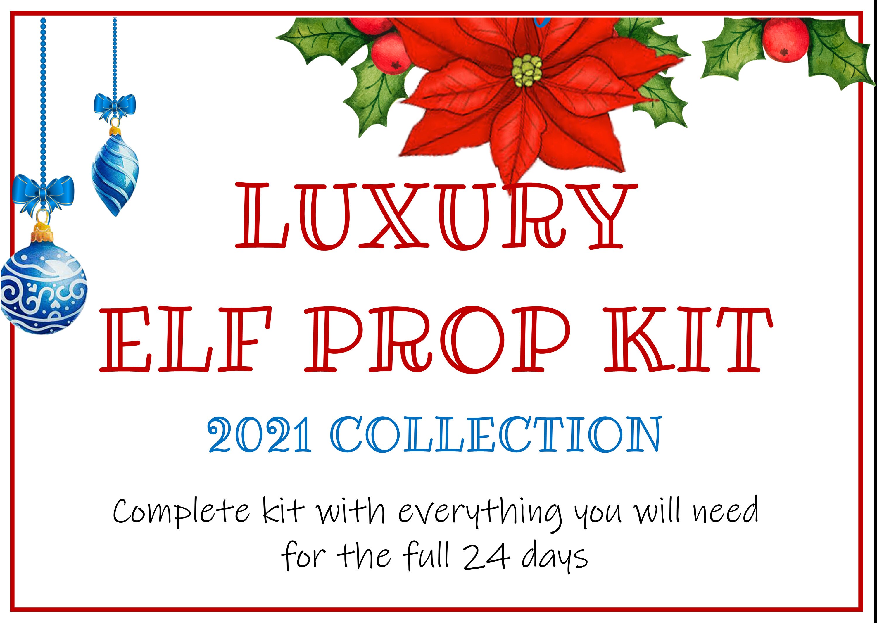 Elf Props Elf Ideas Elf Prop Set Elf Prop Kit Elf - Etsy Canada