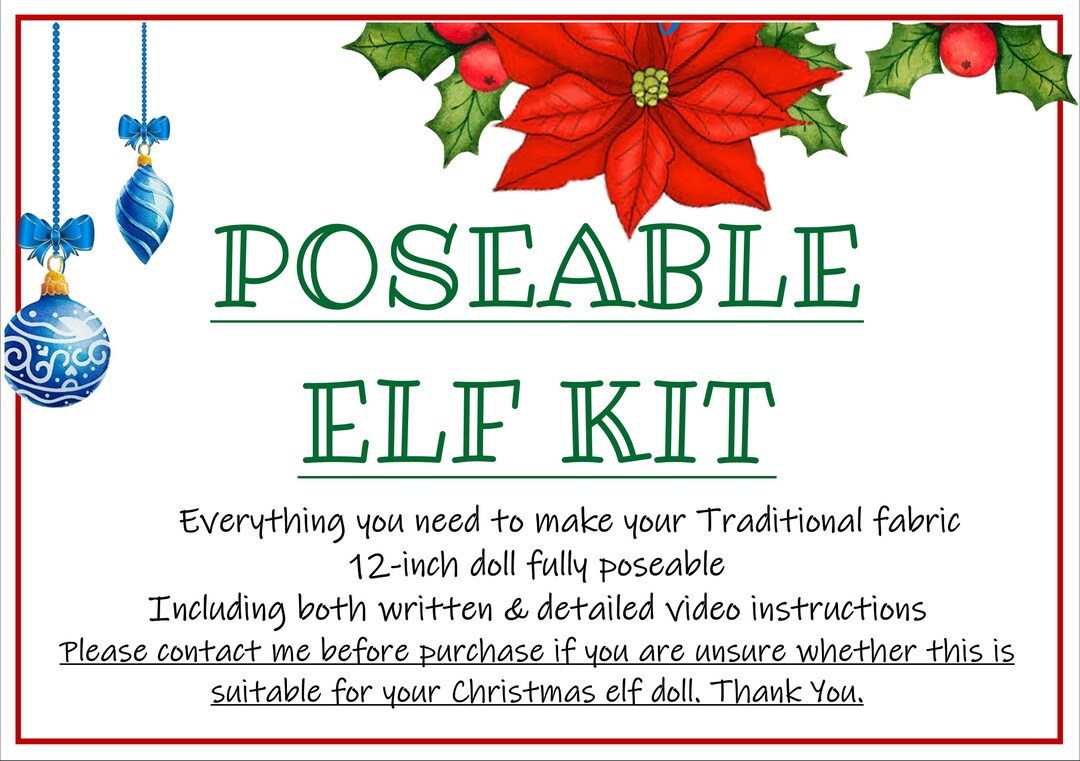 Luxury Elf Prop Kit, Elf Props, Elf Ideas, Elf Prop Set, Elf Activities ...