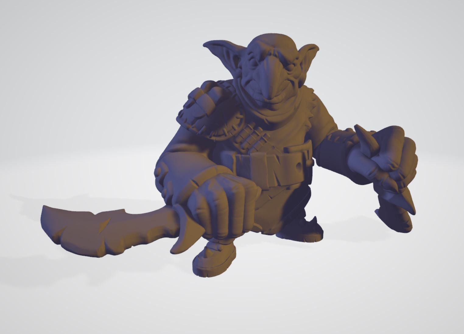 GOBLIN ROGUE 32MM RPG dungeons and dragons dnd monster | Etsy