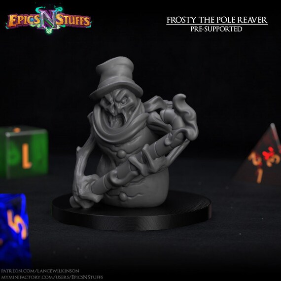 FROSTY Pole Reaver Monster Dungeons and Dragons D&D RPG - Etsy
