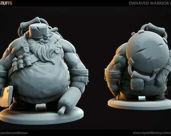 Badolff Dwarf Chef 32mm 28mm Miniatures for Tabletop - Etsy