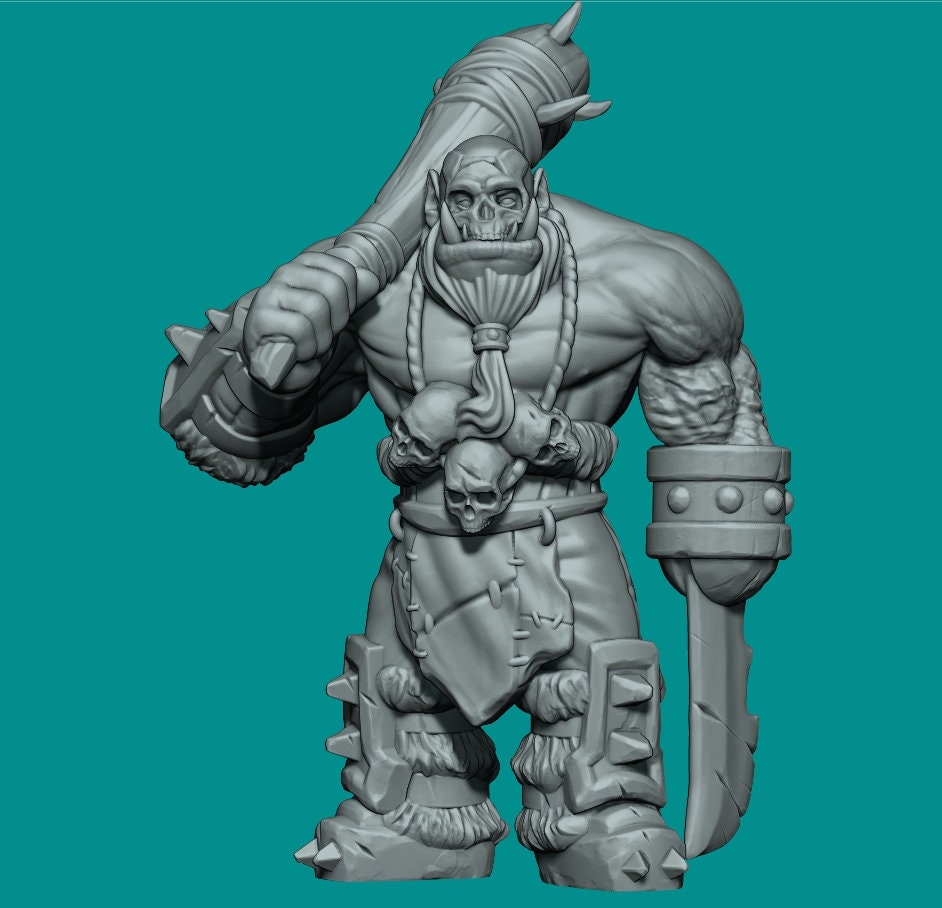 ORC GUARD Dungeons and Dragons Pathfinder 40k D&D RPG - Etsy UK